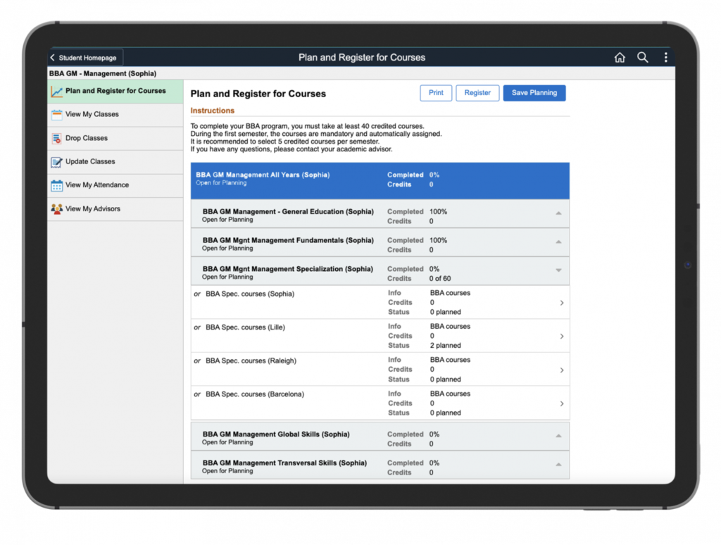 Program Enrollment - GuidedPathways - CY2 | Campus Solutions ...