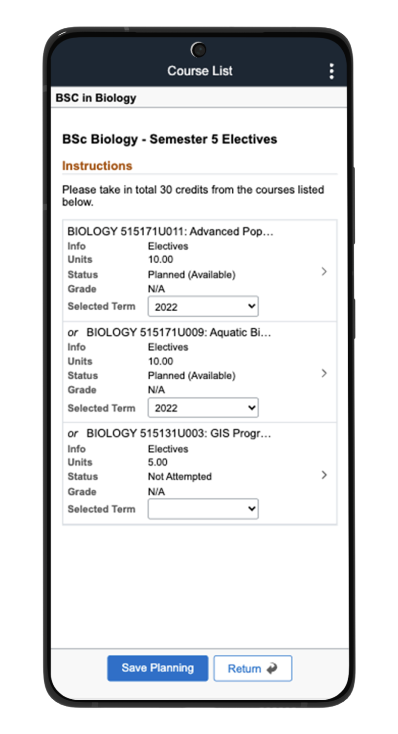 Program Enrollment - CY2 | Campus Solutions: Application Solutions and ...